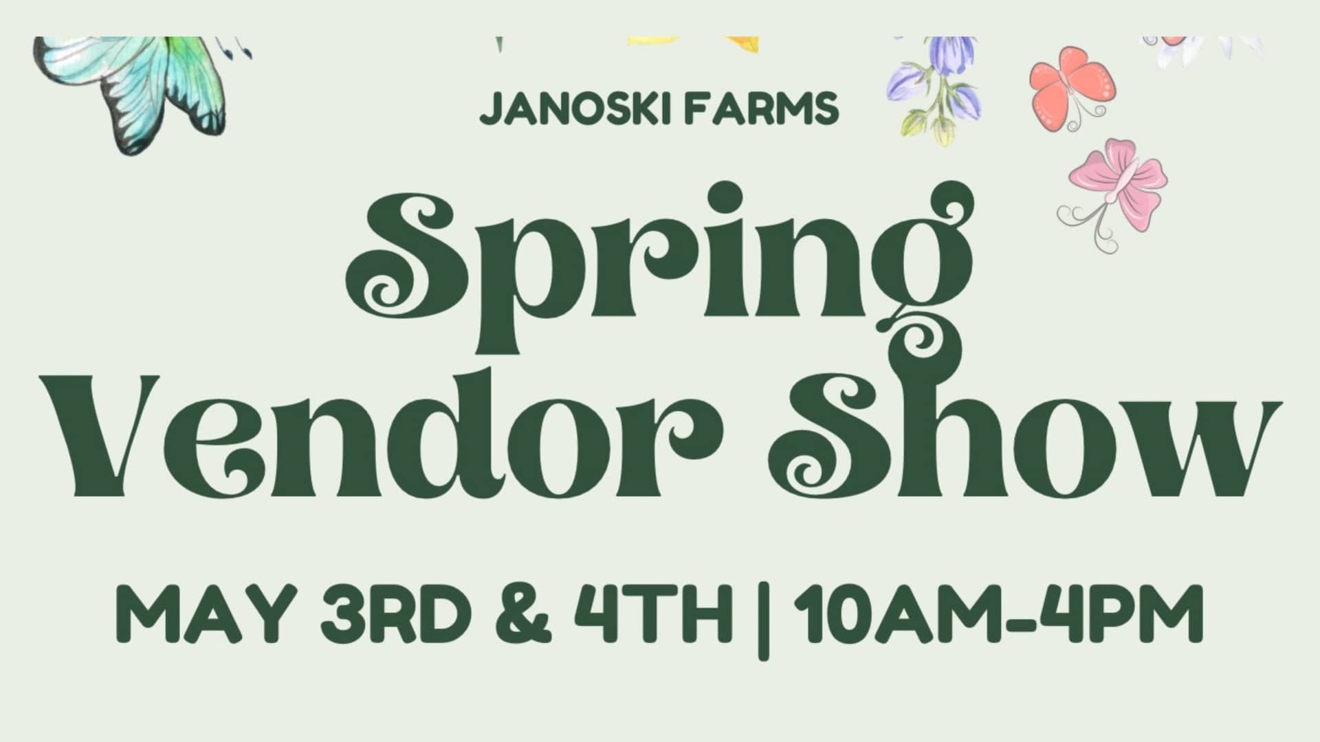 Spring Vendor Show – Beaver County Events
