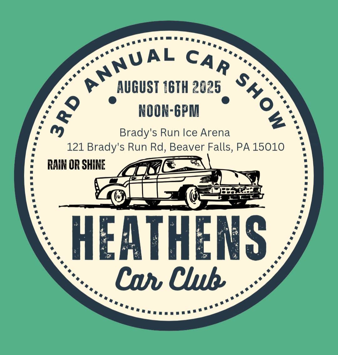 Heathens 3rd Annual Car Show – Beaver County Events
