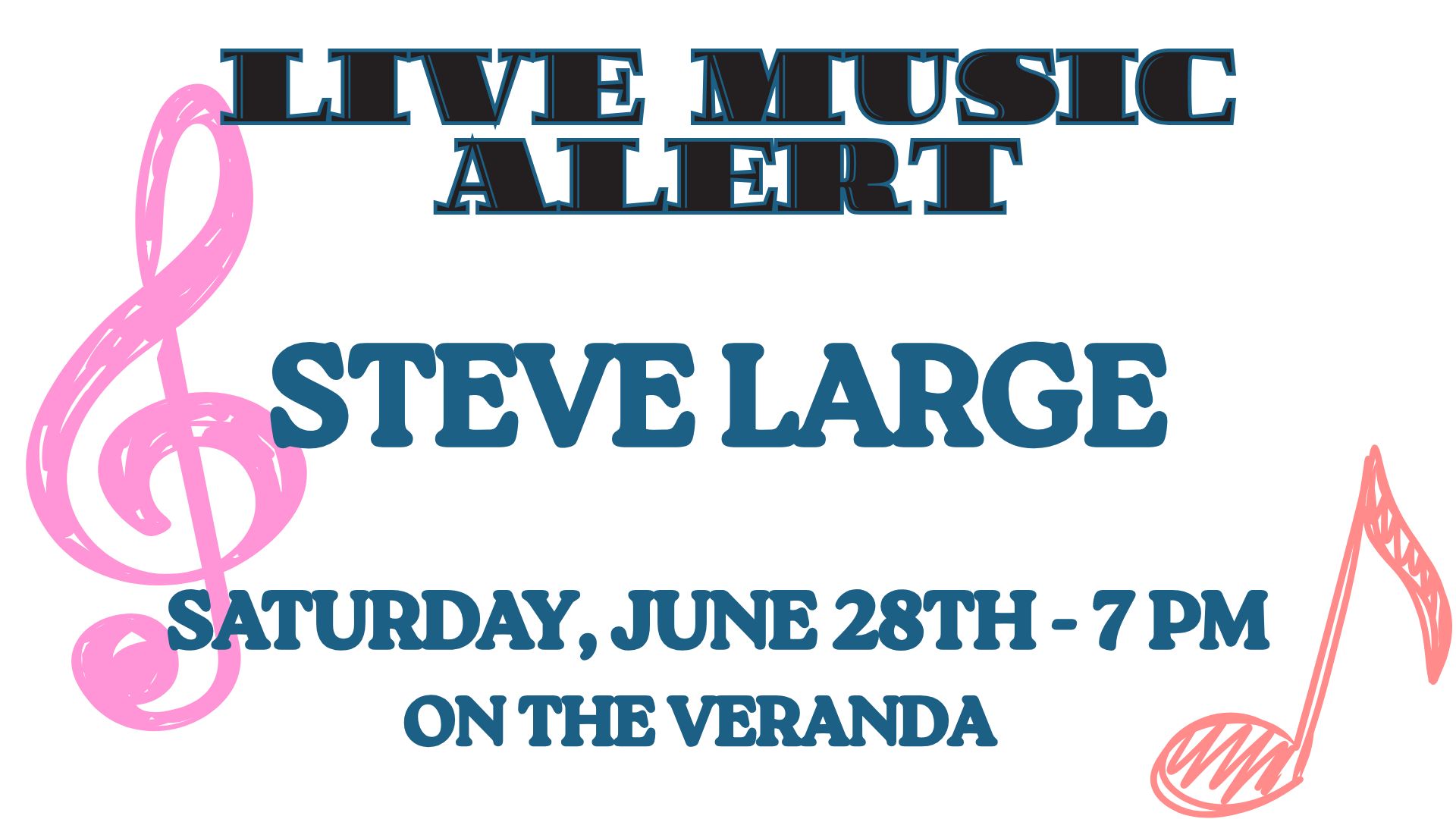 Steve Large on the Veranda – Beaver County Events