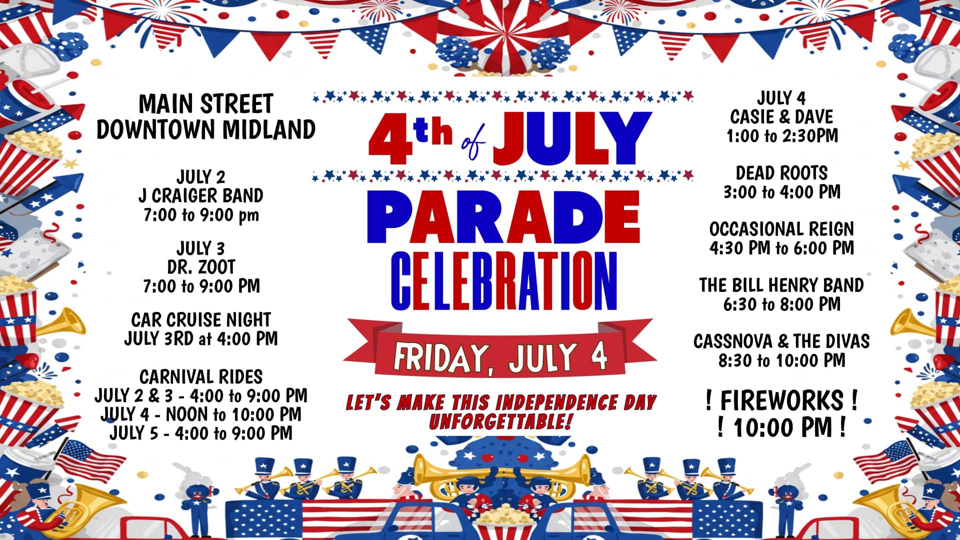 Midland 4th of July Celebration – Beaver County Events