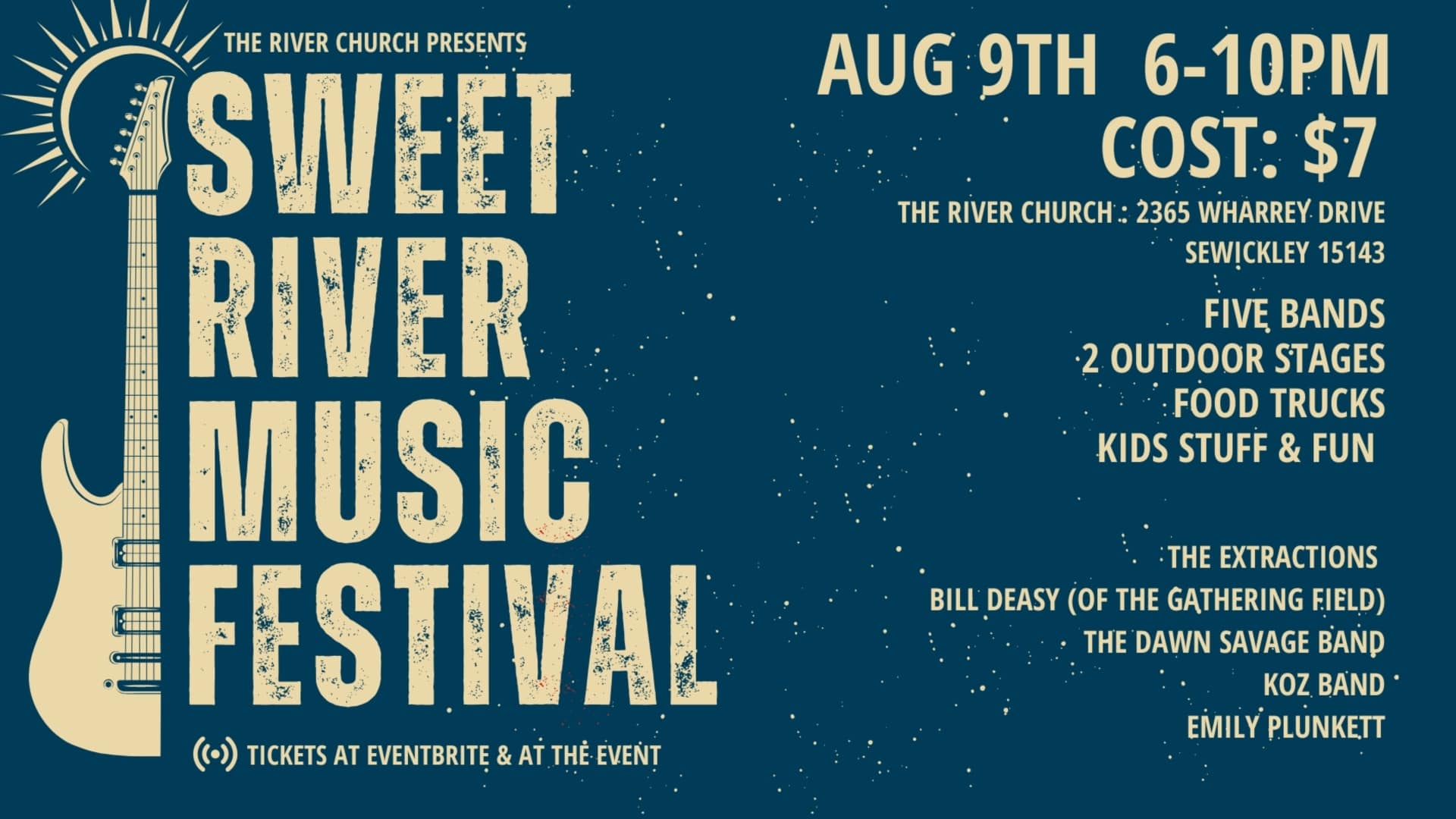 Sweet River Music Festival – Beaver County Events