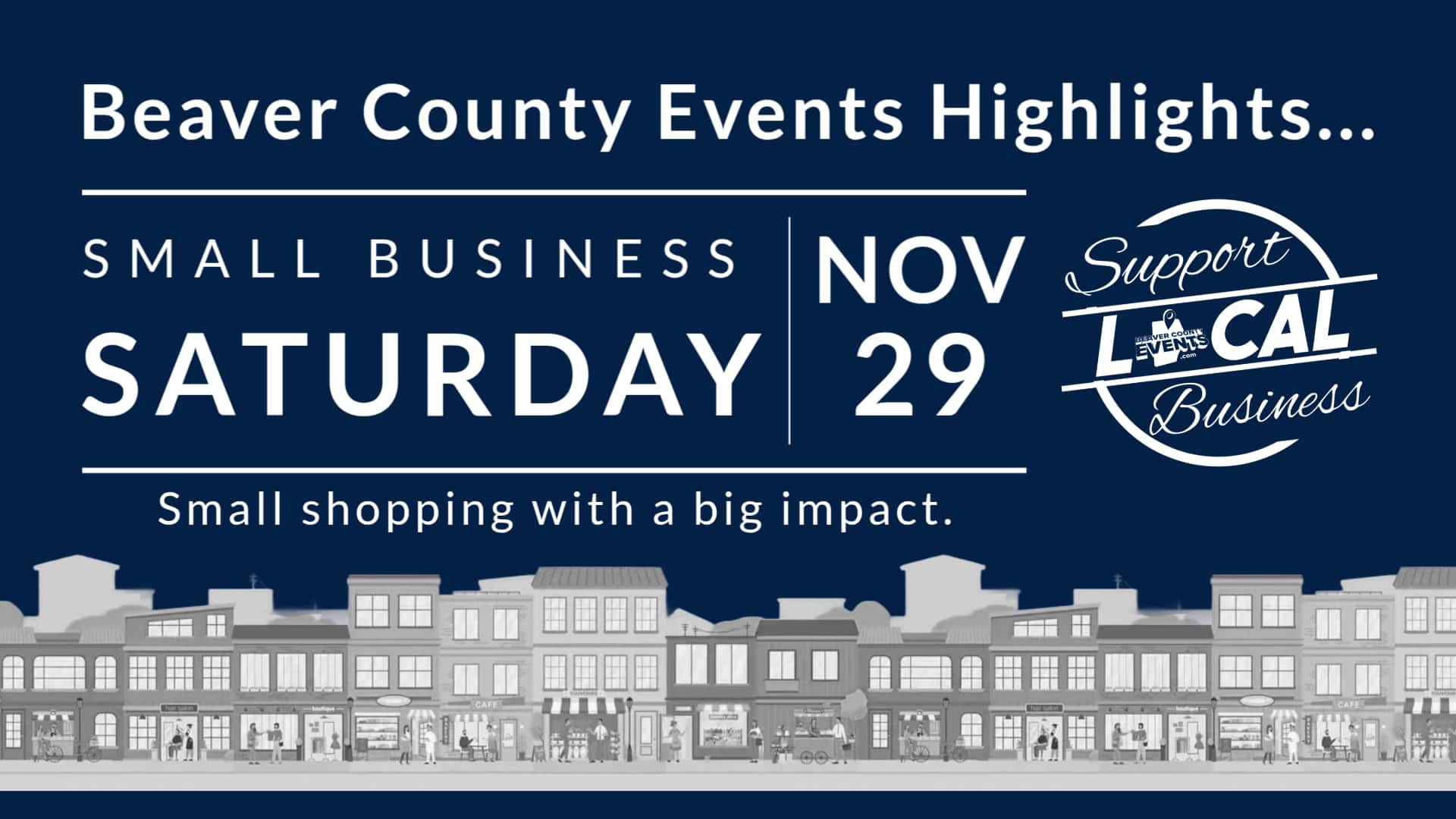 Small Business Saturday – Beaver County Events